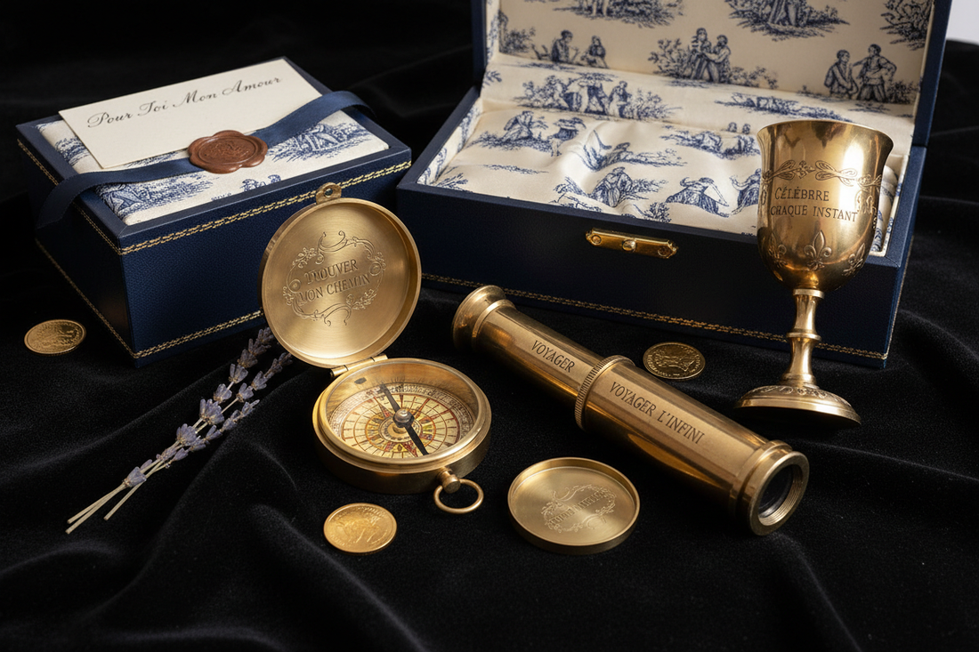 Cadeaux Personnalisés France - Boussoles Gravées, Télescopes, Prix B2B ...