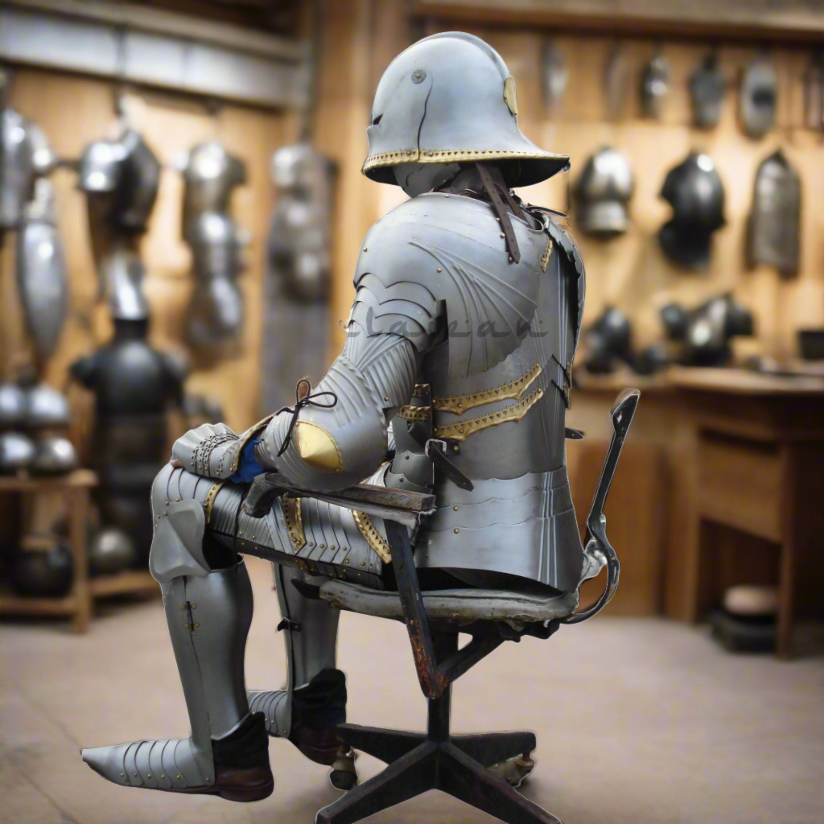 German Gothic Armor Suit 15th Century | Archduke Sigismund Medieval ...