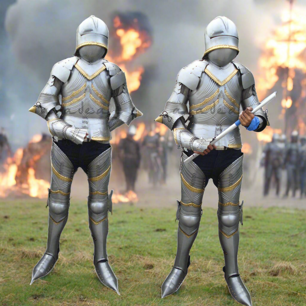 German Gothic Armor Suit 15th Century | Archduke Sigismund Medieval ...