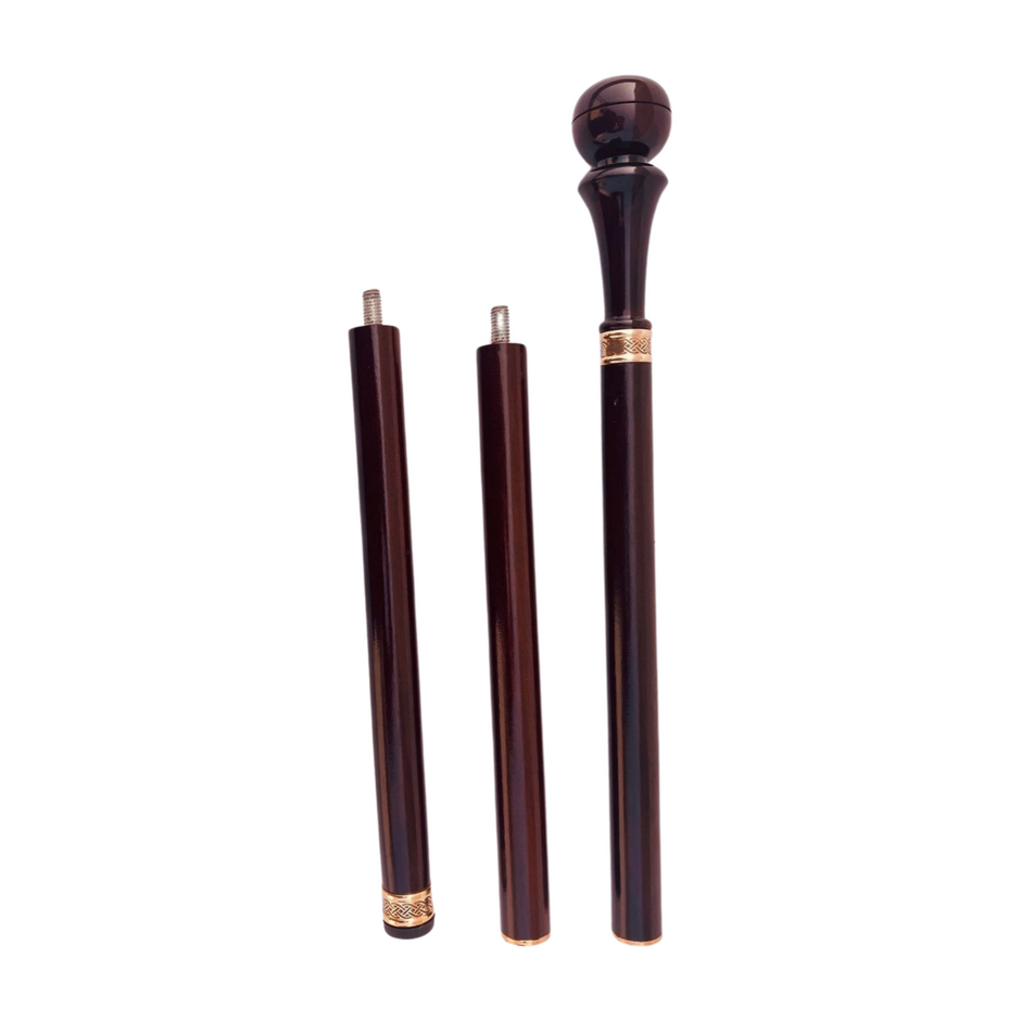 Stylish Walking Canes for Men Women - Premium Wood Metal Brass Handle ...